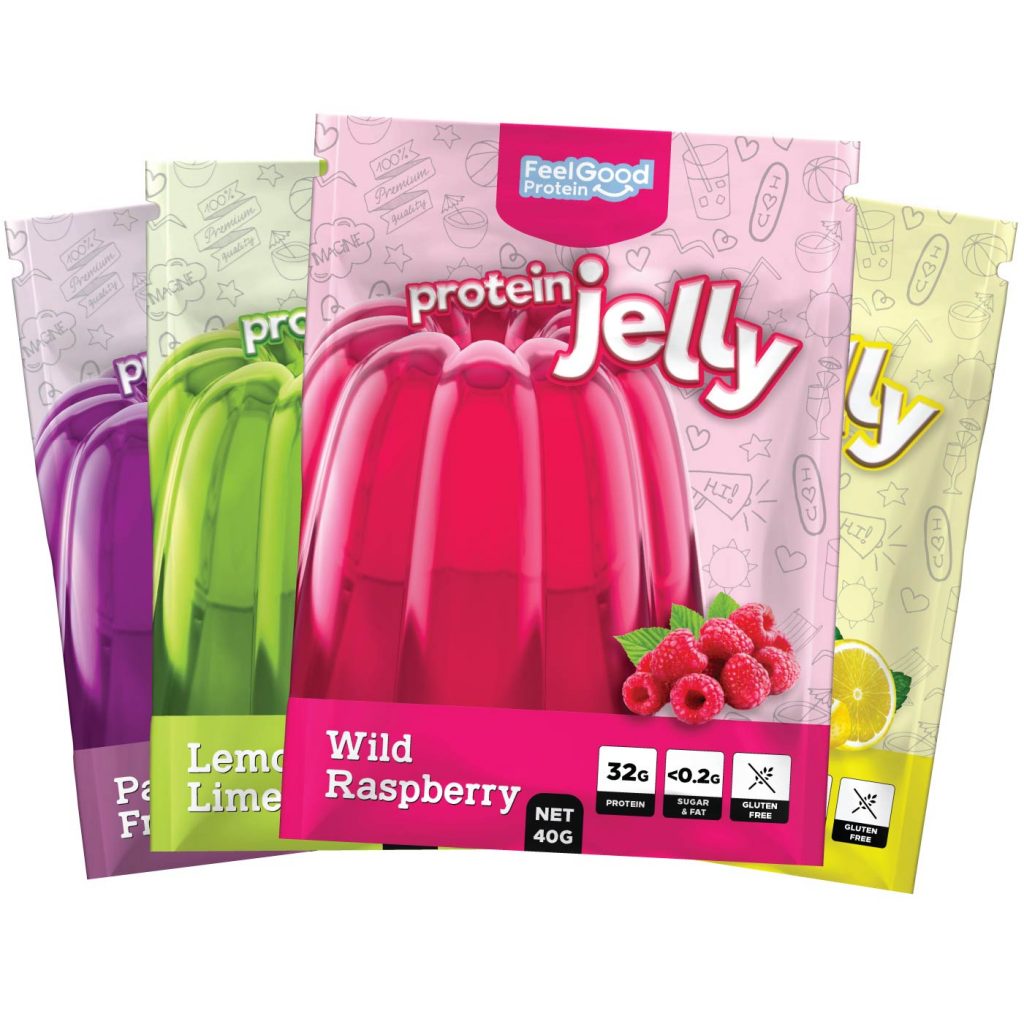 Protein Jelly by Feel Good Protein - 4 Pack (4x40g) | Cost Price ...