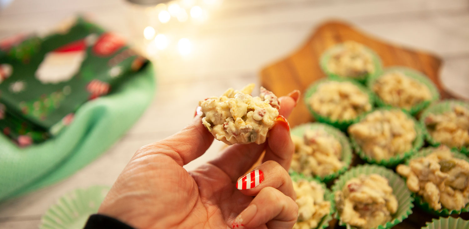 White Christmas Protein Bites | Cost Price Supplements Australia