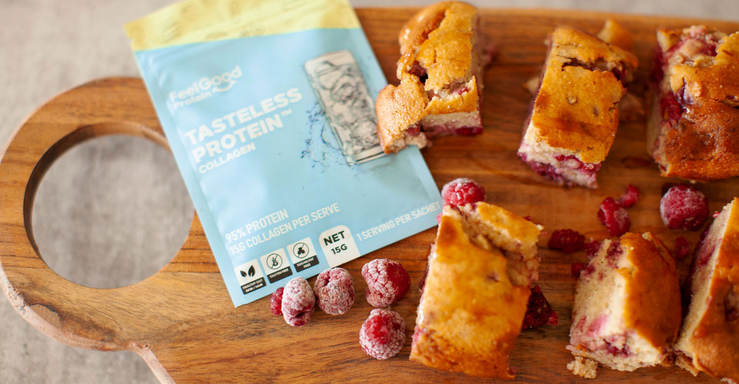 Raspberry Protein Slice | Cost Price Supplements Australia