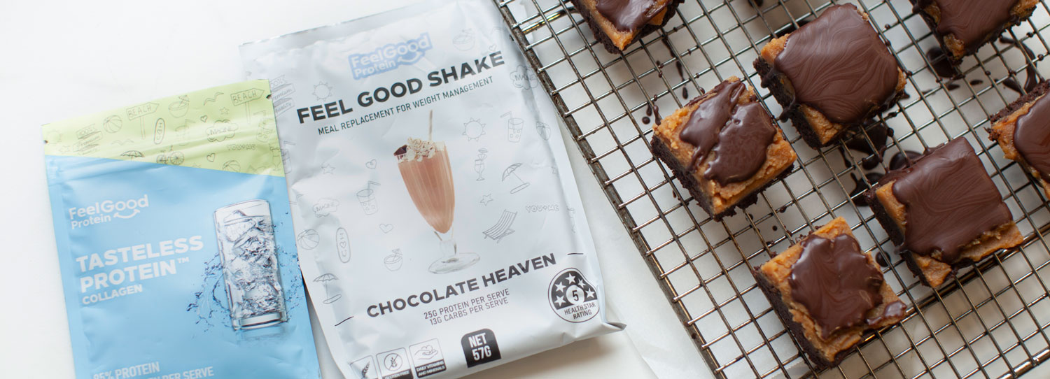 Salted Caramel Chocolate Protein Slice | Cost Price Supplements Australia