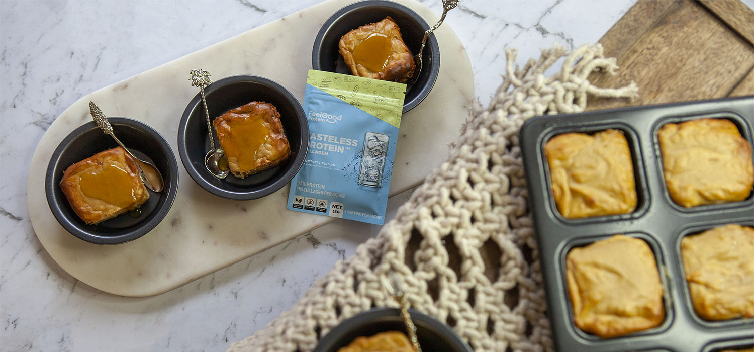 Biscoff Protein Cheesecake Bars | Cost Price Supplements Australia