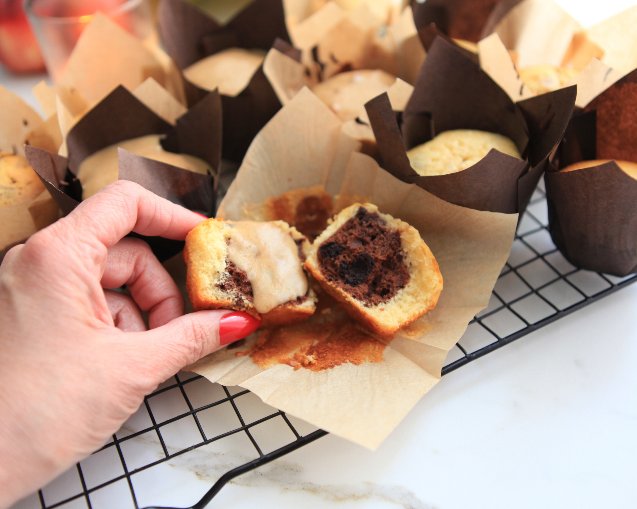 High-Protein Double Choc Muffins | Cost Price Supplements Australia