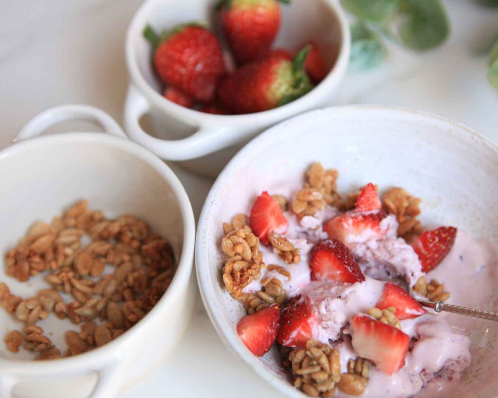 High Protein Mixed Berry Ice Cream | Cost Price Supplements Australia